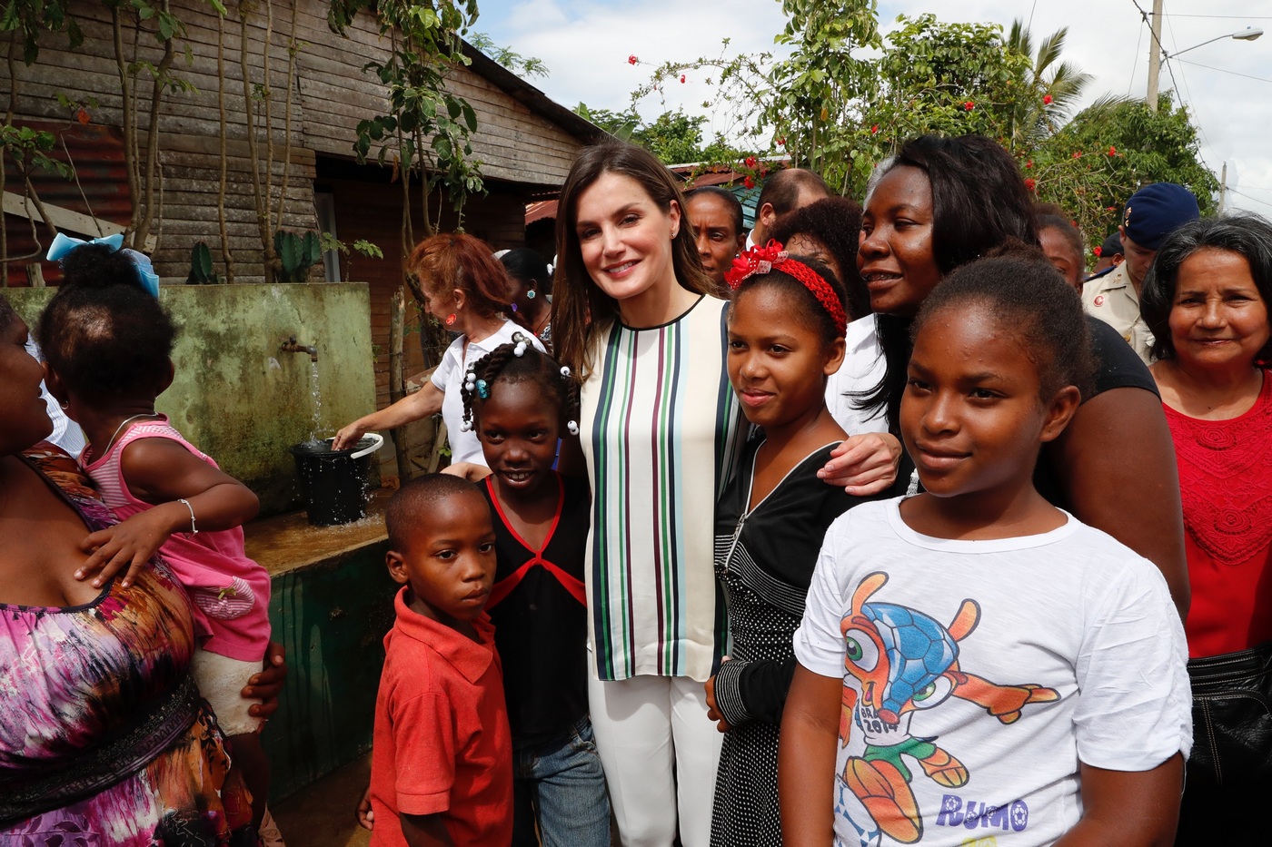 IMAGES: Queen Letizia In Dominican Republic, Haiti – LOS BORBONES